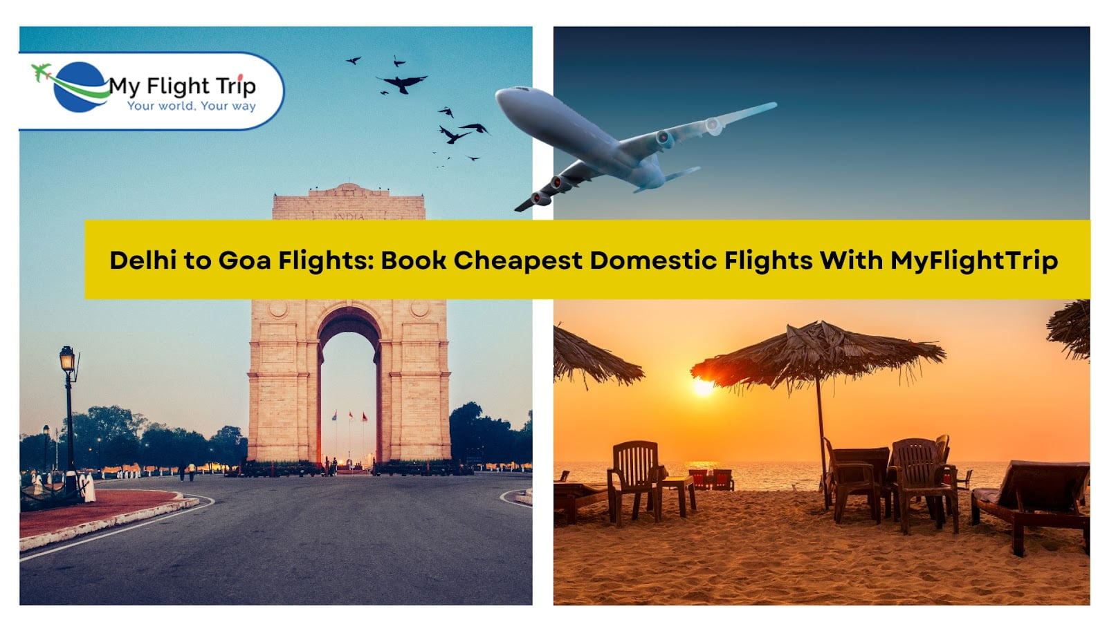 Delhi to Goa Flights