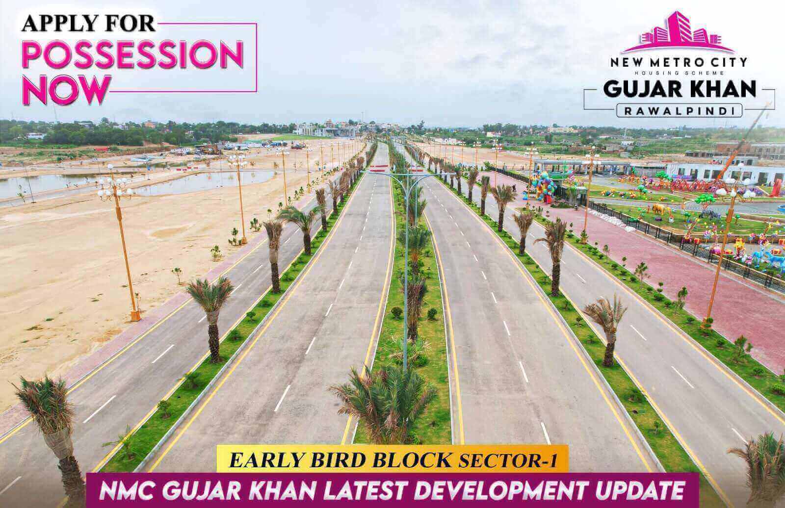 Plots Available at New Metro City Gujar Khan